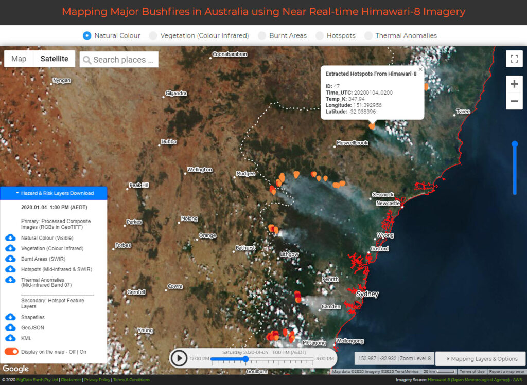 MappingAustralianBushfiresUsingHimawari8Imagery_Hotspots_WebApp_Demo_V1 ...